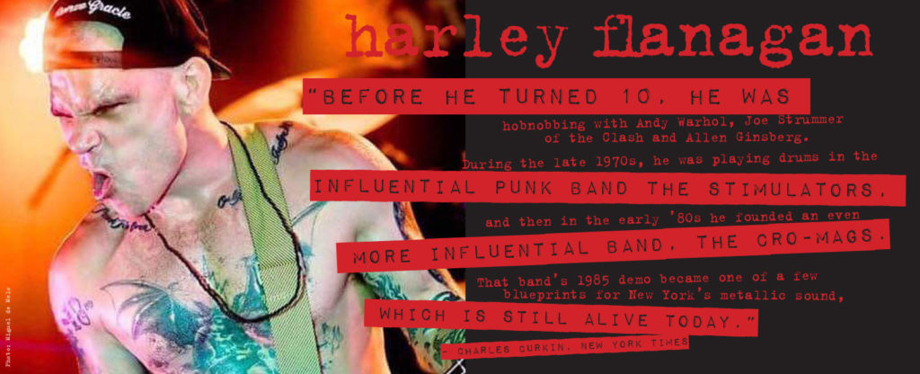 Harley Flanagan Official Website | Hard-Core New York NYC Music Legend